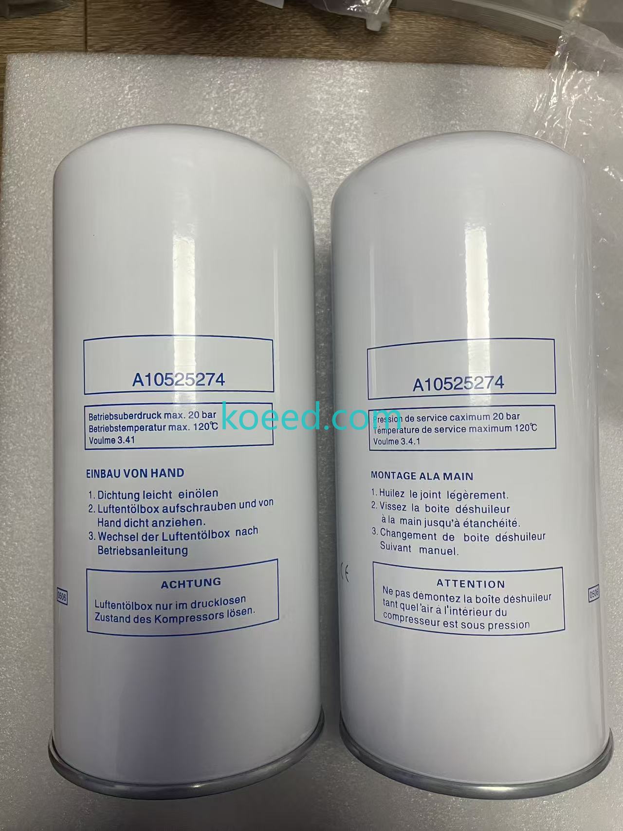 CompAir A10525274 Air/Oil Separator: Essential Component for Industria